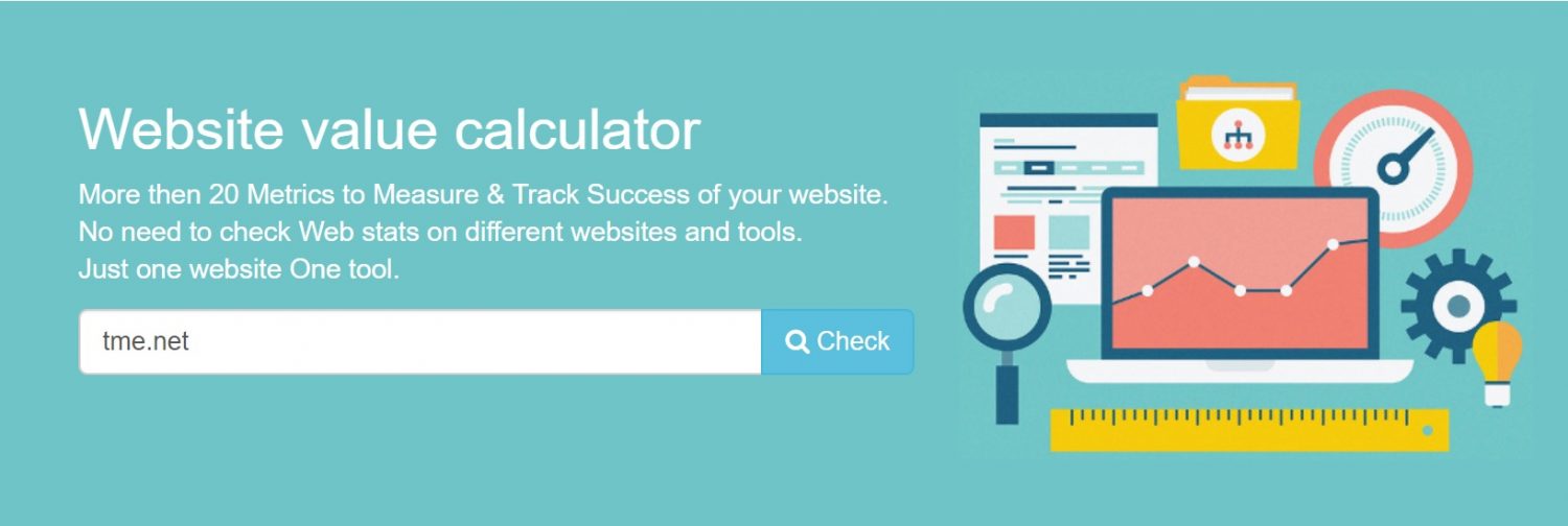Best Website Value Calculator - How Much is My Website Worth? - TME.NET